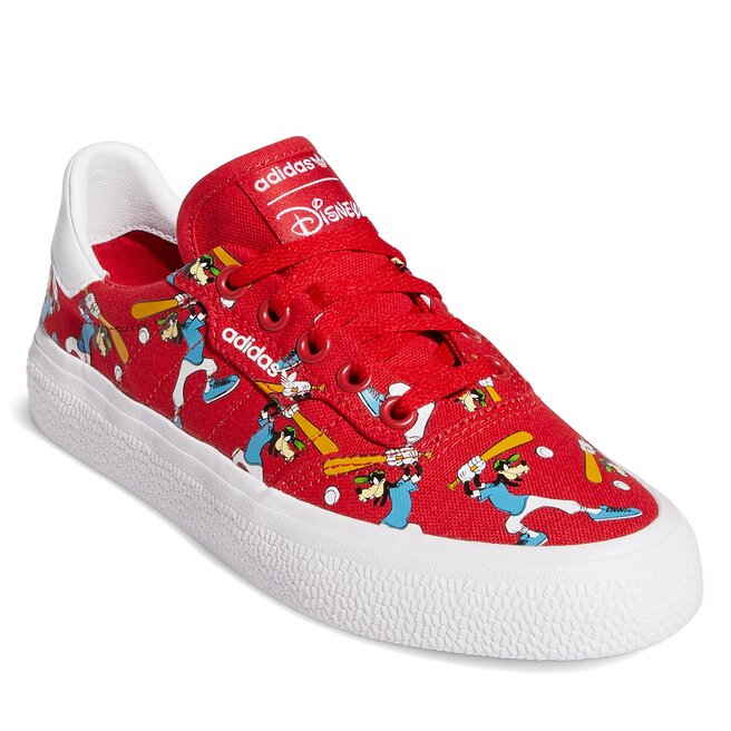 Sneakersy adidas 3MC x Disney Sport Goofy Shoes FV9901 Czerwony | eobuwie.com.pl