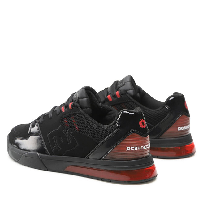 Sneakers DC Sw Versatile ADYS200071 Black/Black/Red (XKKR) | eschuhe.de