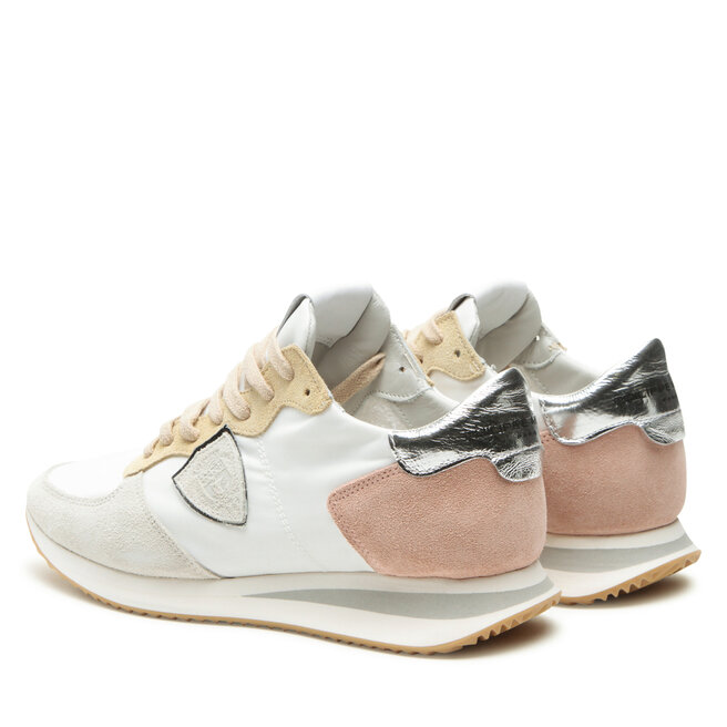 Sneakers Philippe Model Tprx Low Woman TZLD WP25 Blanc Rose | eschuhe.de