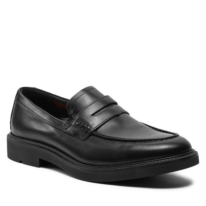 Lordsy ECCO Metropole London Penny Lo 52565401001 Czarny | eobuwie.com.pl