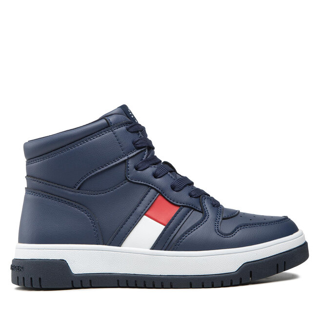 Sneakers Tommy Hilfiger High Top Lace-Up Sneaker T3B9-32485-1351 S Blue ...