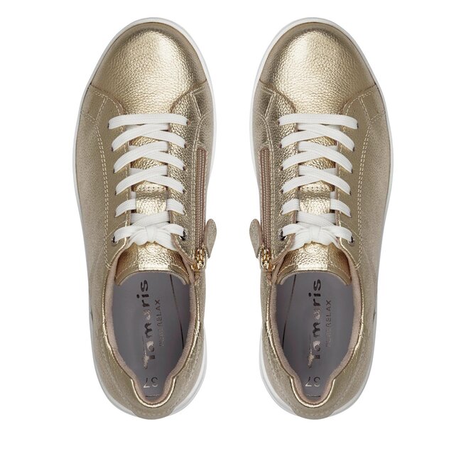 Sneakers Tamaris 1-23780-30 Light Gold Met 965 | eschuhe.de