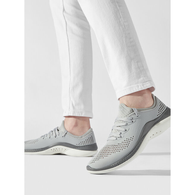 Sneakersy Crocs Literide 360 Pacer M 206715 Light Grey/Slate Grey ...