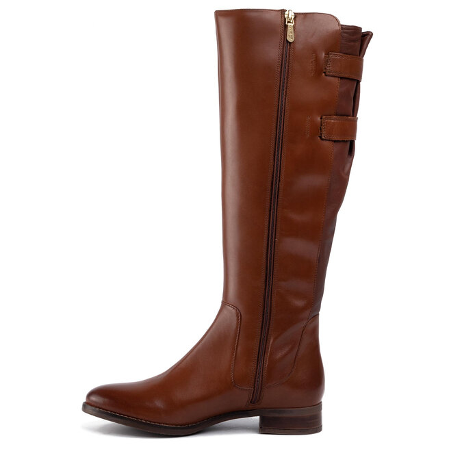 Klassische Stiefel Clarks Netley Ride 261435004 Braun | eschuhe.de