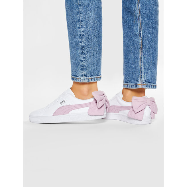 Sneakers Puma Basket Bow Sb Wn's 367353 02 Puma White/Winsome Orchid ...