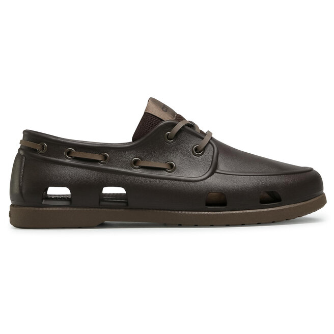 Halbschuhe Crocs Classic Boat Shoe M 206338 Espresso/Walnut | eschuhe.de
