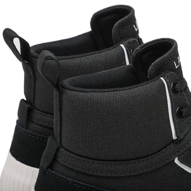 Zapatillas Lacoste L004 Mid 0722 2 Cma 743CMA0056312 Blk/Wht | zapatos.es