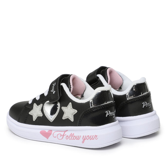 Sneakers Primigi 3964722 Black-Silver | epantofi.ro