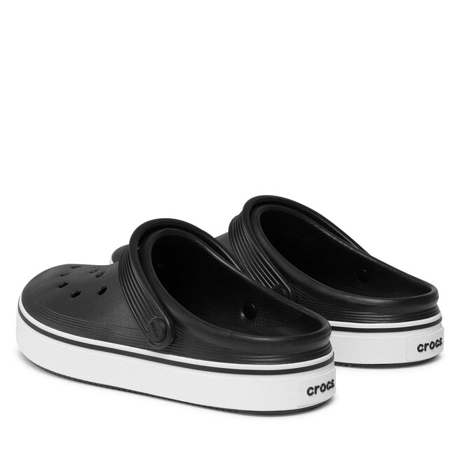 Şlapi Crocs Crocs Crocband Clean Clog 208371 Negru | epantofi.ro