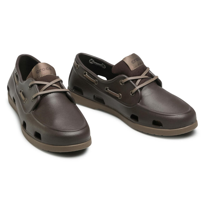Scarpe basse Crocs Classic Boat Shoe M 206338 Marrone | escarpe.it