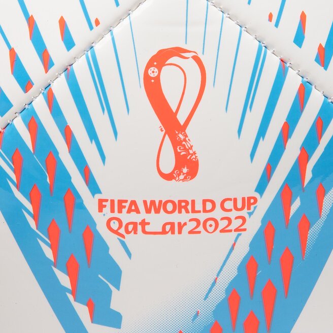 Ball adidas Al Rihla H57786 White / Pantone / Solar Red | eschuhe.de