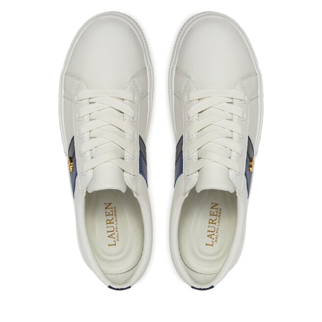 Sneakersy Lauren Ralph Lauren Janson II 802925365002 Snow White/Rfnd ...
