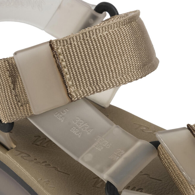 Sandały Melissa Papete + Rider Ad 32537 Beżowy | eobuwie.com.pl