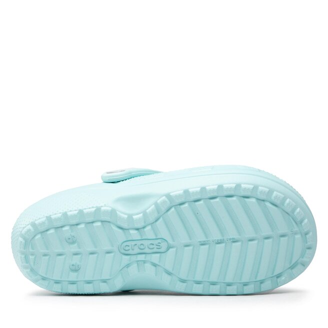 Παντόφλες Crocs Classic Lined Clog 203591 Pure Water | epapoutsia.gr