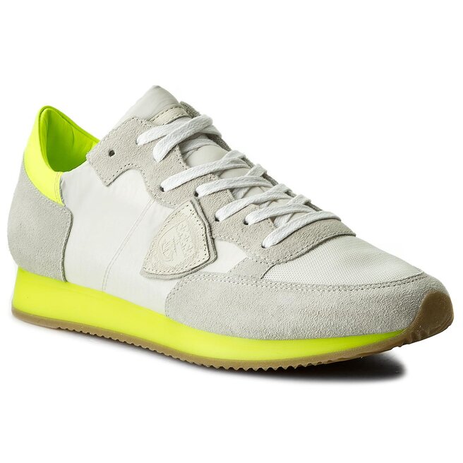 Zapatillas Philippe Model Tropez TRLU NS01 Neon Blanc/Jaune | zapatos.es
