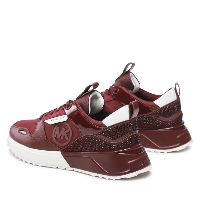 Sneakers MICHAEL Michael Kors Theo Trainer 43F2THFS1L Merlot | eschuhe.de