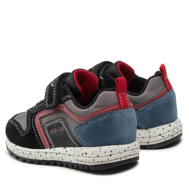 Сникърси Geox B Alben B. C B043CC 022FU C0260 M Black/Dk Red | obuvki.bg