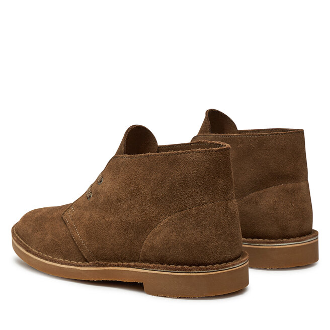 Schnürschuhe Clarks Bushacre 3 26153531 Sand Suede | eschuhe.de