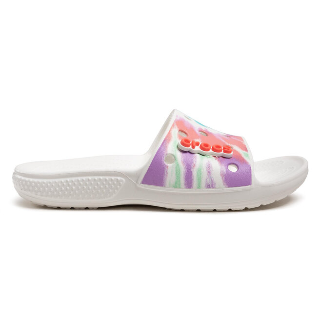 Klapki Crocs Classic Crocs Tiedye 206520 Grphc Sld | eobuwie.com.pl