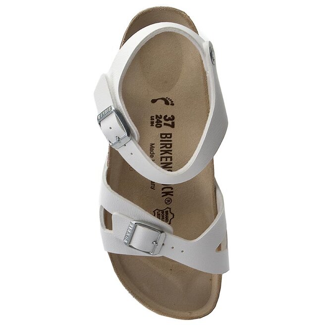 Sandały Birkenstock Rio 031733 Weiss | eobuwie.com.pl