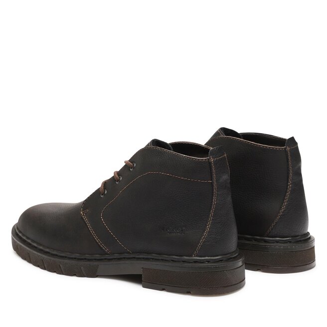 Trzewiki Rieker 31640-25 Brązowy | eobuwie.com.pl