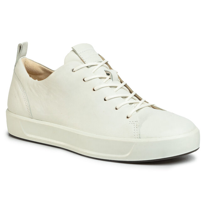 Sneakersy ECCO Soft 8 W 45093301007 Biały | eobuwie.com.pl