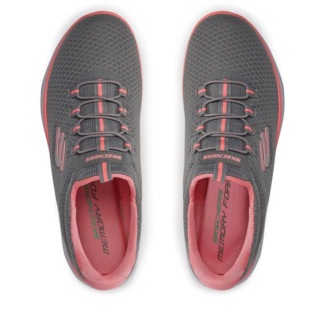 Sneakersy Skechers Summits 12980/GYPK Szary | eobuwie.com.pl