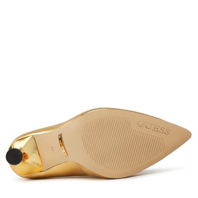 Szpilki Guess Tracker FLPTRK LEM08 Złoty | eobuwie.com.pl