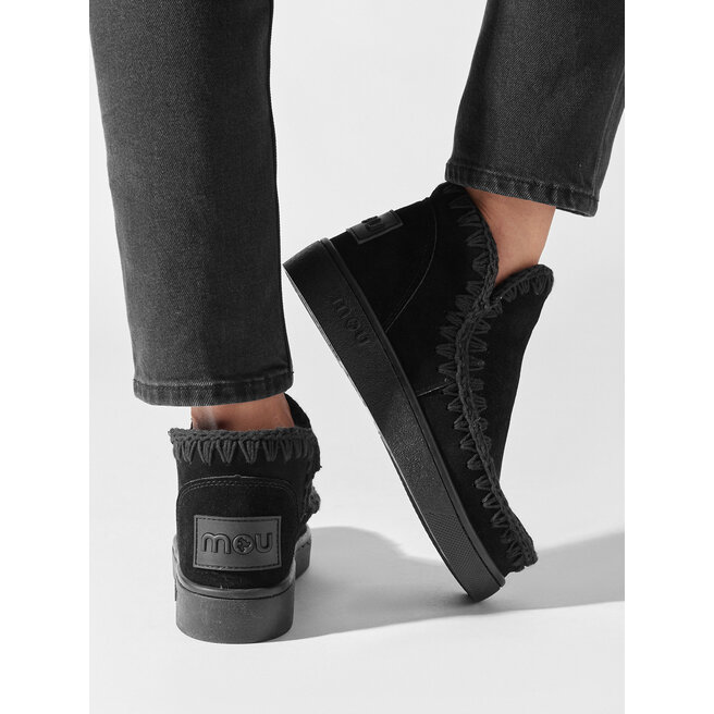 Sneakers Mou Sneaker Monochrome SW211021O Schwarz | eschuhe.de