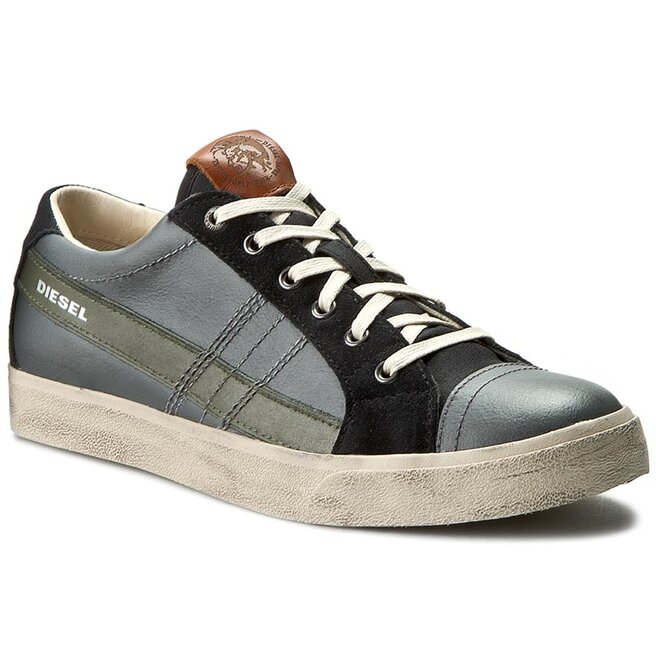 Sneakersy Diesel D-String Low Y01107 P0919 H6107 Szary | eobuwie.com.pl