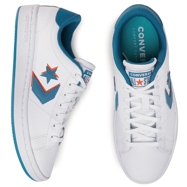 Sneakers Converse All-Court Ox 567868C White/Egyptian Blue | eschuhe.de