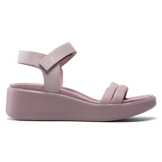 Sandály Ecco Flowt Wedge Lx W 27330352603 Růžová Eobuv Cz