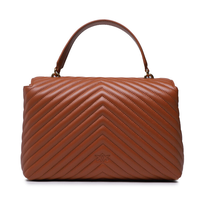 Kabelka Pinko Love Lady Puff Big Cl PE 23 PLTT 100042 A0GK Hnědá | eobuv.cz