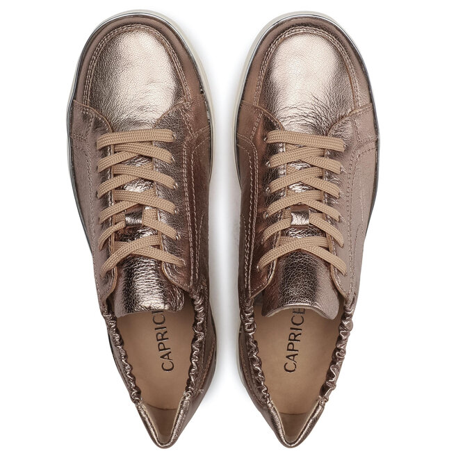 Sneakers Caprice 9-23650-26 Taupe Metallic 341 | eschuhe.de