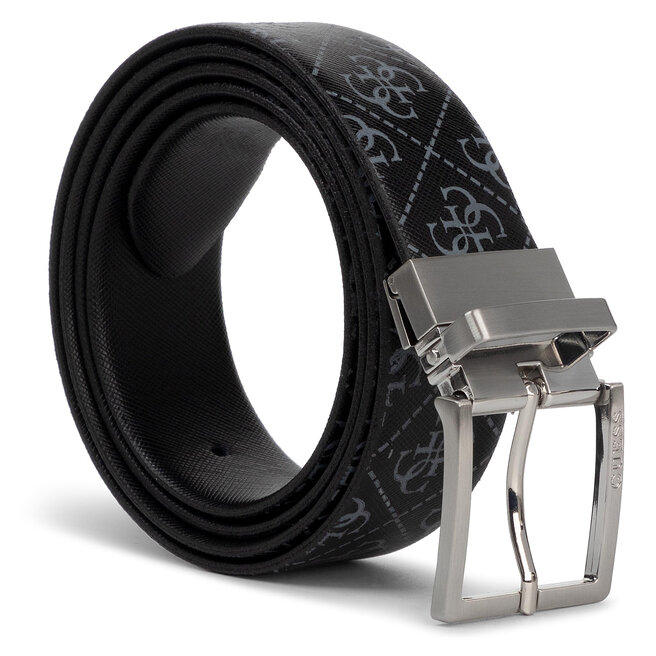 Pasek Męski Guess Not Coordinated Belts GIF045 LEA35 BLA | eobuwie.com.pl