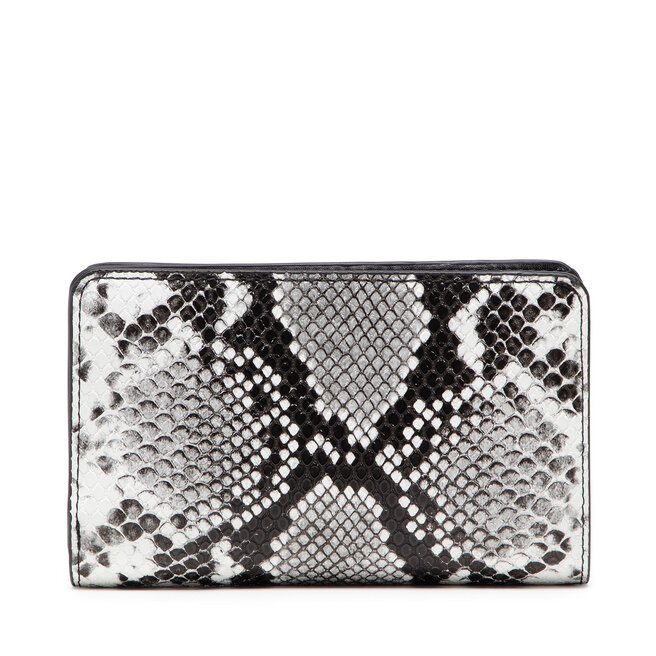 Duży Portfel Damski Calvin Klein Billfold French Wallet Python Pu ...