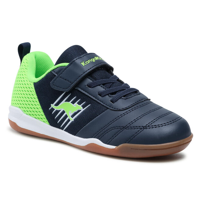 Sneakers KangaRoos Super Court Ev 18611 000 4054 Dk Navy/Lime | eschuhe.de