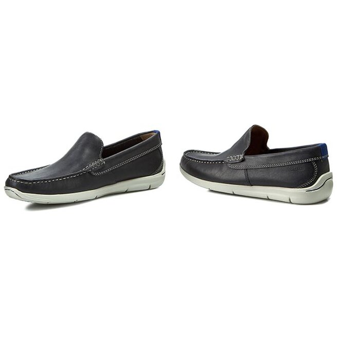Mocassini Clarks Karlock Lane 261154377 Blu scuro | escarpe.it