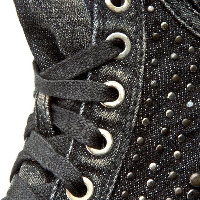 Sneakersy Diesel Exposure IV W Y00638 P0092 T8013 Black | eobuwie.com.pl