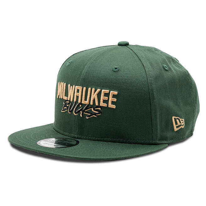 Cap New Era Milwaukee Bucks Script Logo 9Fifty 60285201 Khaki | eschuhe.de