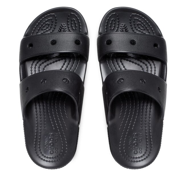 Klapki Crocs Classic Crocs Sandal 207536 Czarny | eobuwie.com.pl
