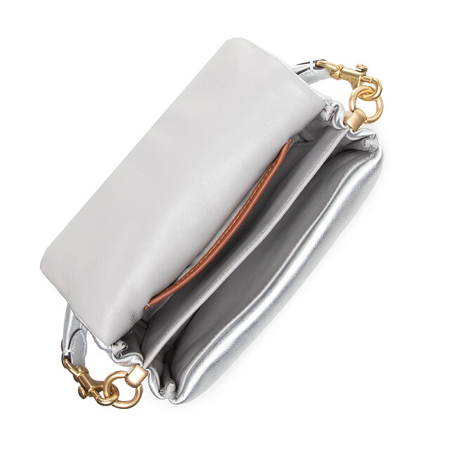 Bolso Coach M Ltr C Pllw Tbby 18 C7876 B4/Metallic Silver | zapatos.es