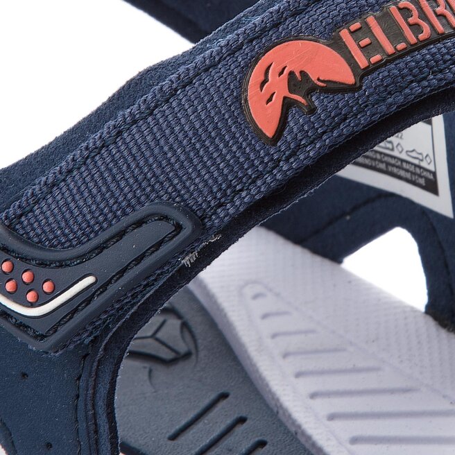 Sandały Elbrus Colusa Navy/White/Watermelon Red | eobuwie.com.pl