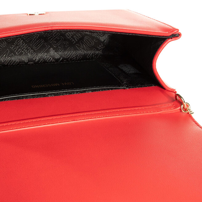 Torebka LOVE MOSCHINO JC4057PP1BLE0500 Rosso | eobuwie.com.pl
