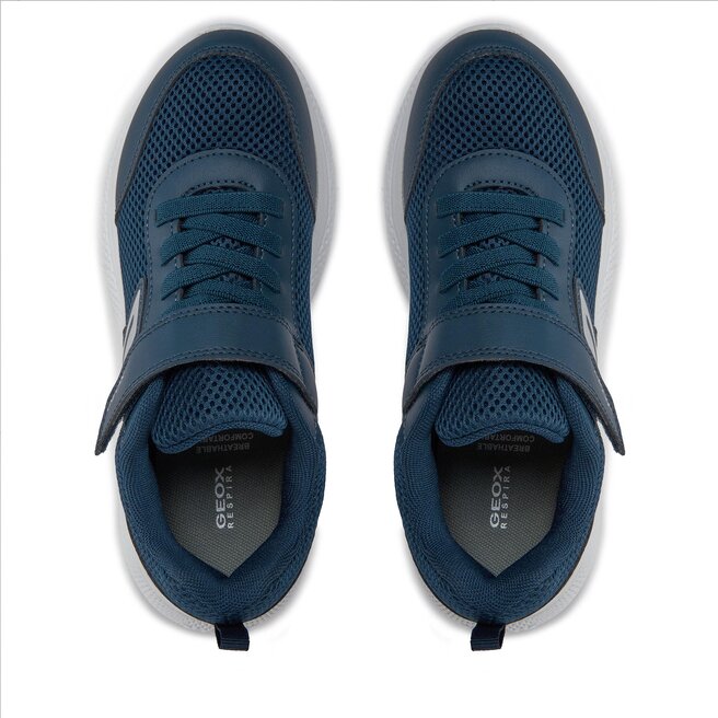 Sneakersy Geox J Sprintye Boy J36GBA 01454 C4002 D Granatowy | eobuwie.com.pl