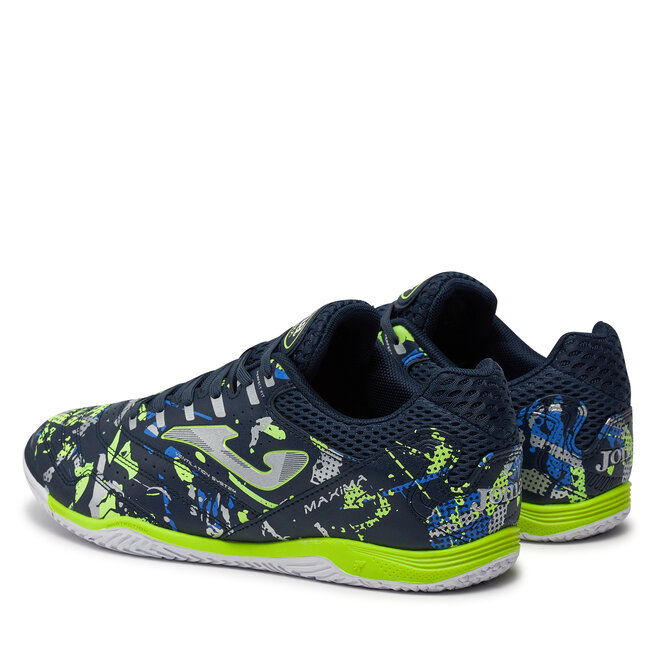 Zapatos Joma Maxima 2433 MAXS2433IN Navy Blue Fluorescent Yellow ...