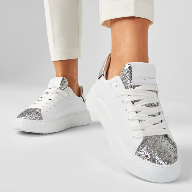 Sneakers Philippe Model Temple BTLD VG02 Weiß | de.eschuhe.ch