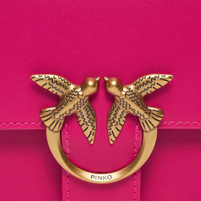 Bolso Pinko Love One Top Handle Mini Light PE 24 PLTT 100071 A0F1 Pink ...