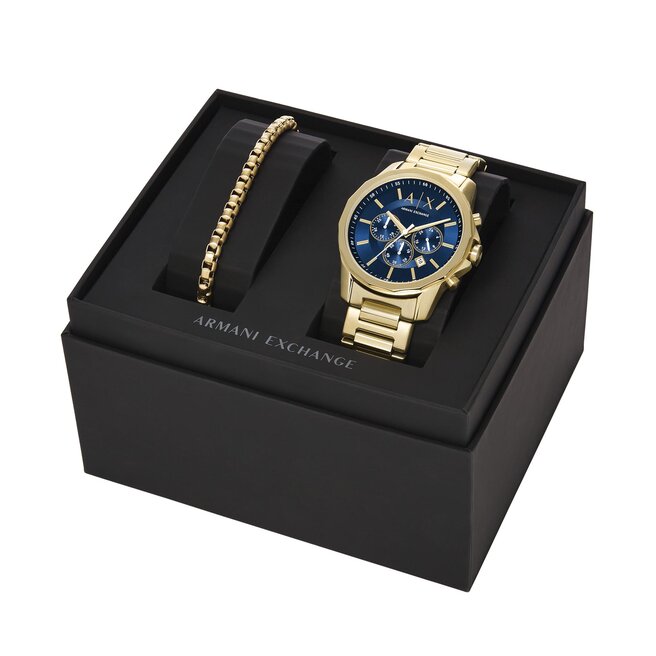 Uhr Armani Exchange Banks AX7151SET Goldfarben | eschuhe.de
