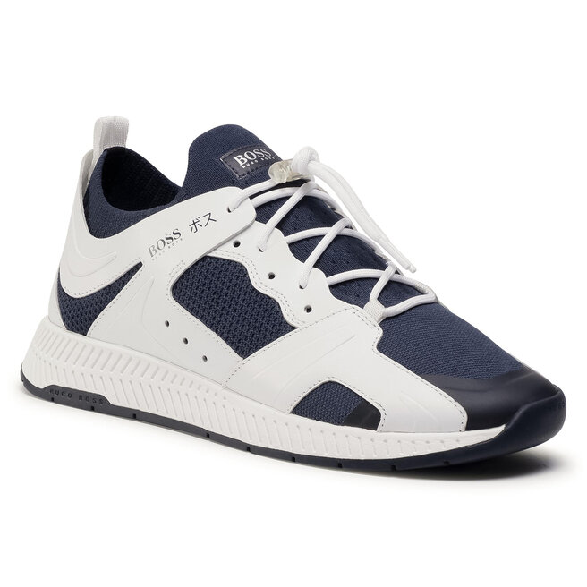 Sneakers Boss Titanium 50432784 10227343 01 Open Blue 460 | eschuhe.de